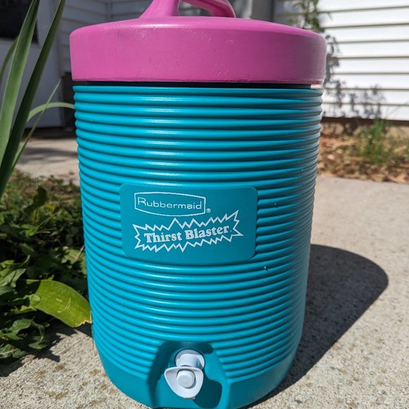 Rubbermaid | Dining | Vintage Rubbermaid Thirst Blaster Drink Cooler Dispenser Retro 9s Purple ...